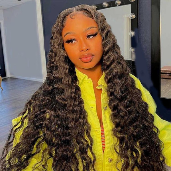 Crimp Wigs Human Hair Lace Frontal Wigs For Women - Wiggins Hair ...