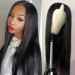 Straight U Part Wigs Glueless Human Hair V Part Wigs For Sale - Wiggins ...