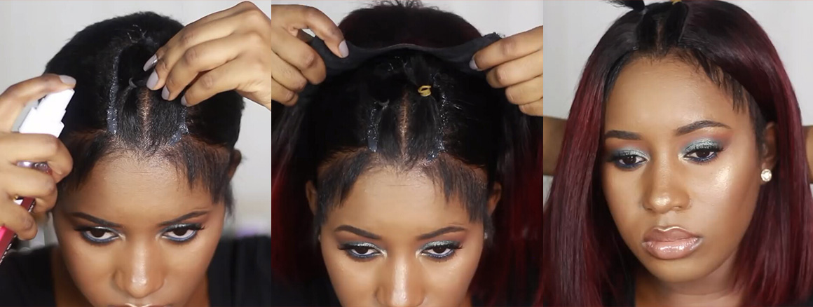 How To Wear A U part Wig In Few Minutes - Wiggins Hair