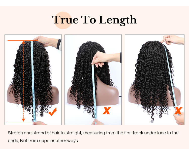 14-36 Inches Long Curly Wigs Lace Front Wigs Human Hair Lace Front Wigs ...